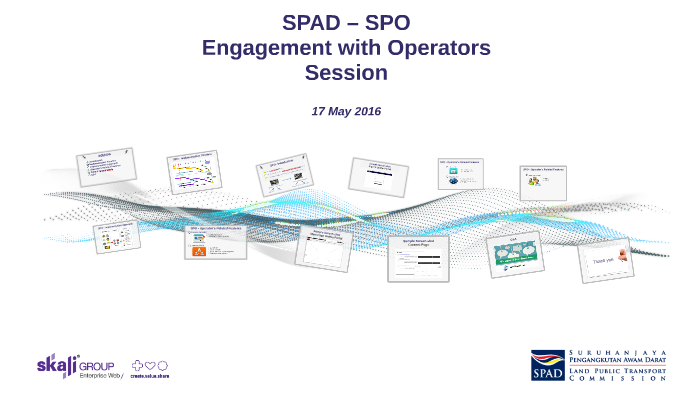 SPAD – SPO Engagement with Operators Session by Nurul Irdawaty Nabir on ...