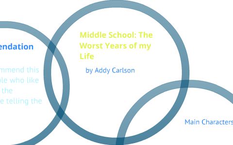 middle school the worst years of my life by Addy Carlson on Prezi