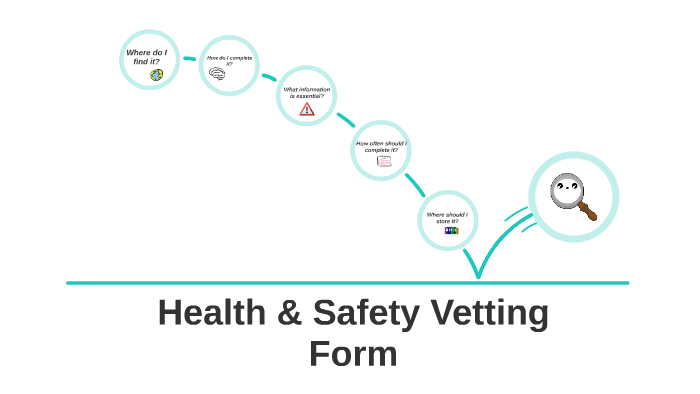 Health & Safety Vetting Form by Rachel Thomas on Prezi