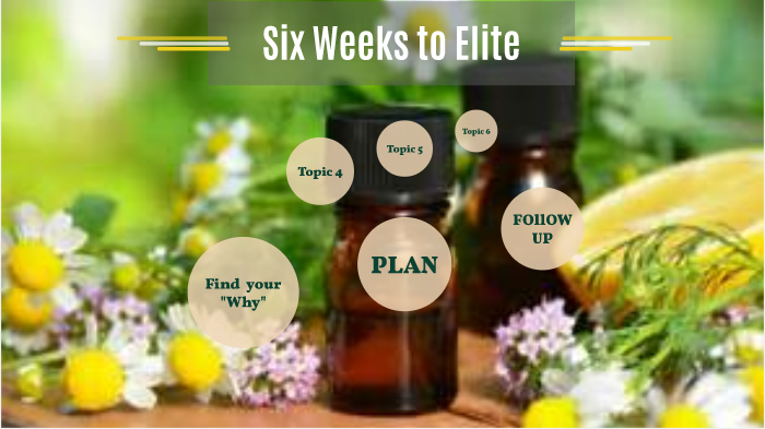 6 weeks to Elite / DoTerra by Crystal M. Shanks, BSN RN on Prezi