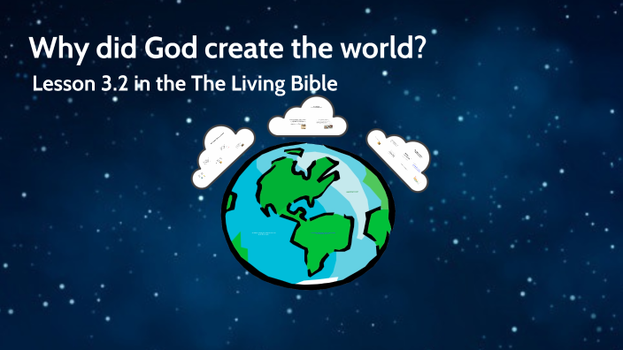 Why did God create the world? by Joseph Farid on Prezi