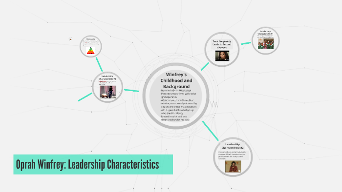 Oprah Winfrey: Leadership Characteristics by Heather Snell on Prezi