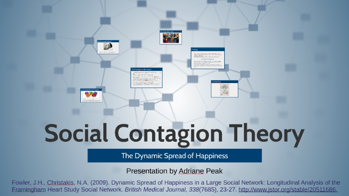 Social Contagion Theory by Adriane Peak on Prezi