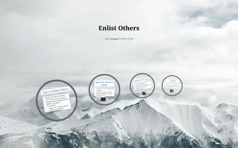 Enlist Others by Alexis Guthery on Prezi