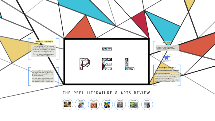 The Peel Literature & Arts Review works to cultivate creativ by Dave ...