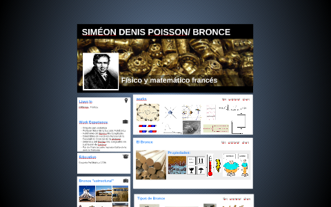 SIMÉON DENIS POISSON/ BRONCE by on Prezi