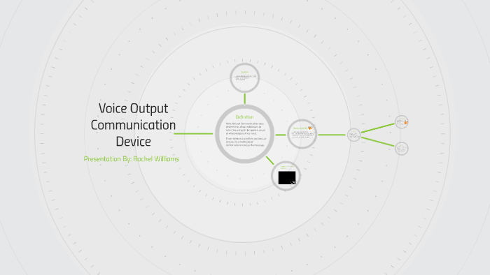 Voice Output Communication by Rachel Williams on Prezi