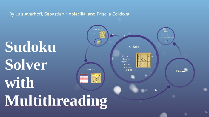 Sudoku Solver with Multithreading by Priscila Cordova on Prezi