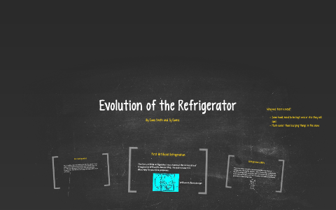 Evolution of the Refrigerator by Evan Smith on Prezi