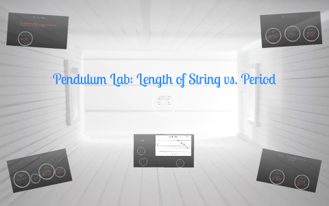 Pendulum Lab: Length of String vs. Period by Justin Jung on Prezi