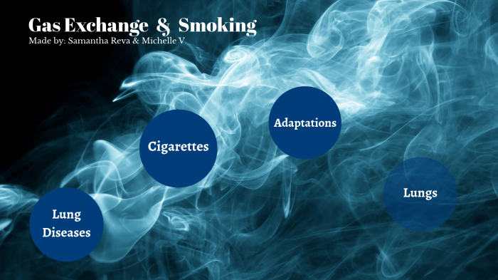 Gas exchange and smoking by michelle v on Prezi