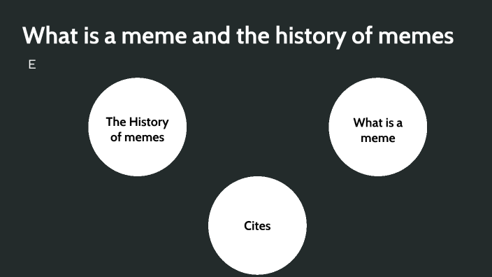 What is a meme and the history of memes by Bradley Moncrief on Prezi