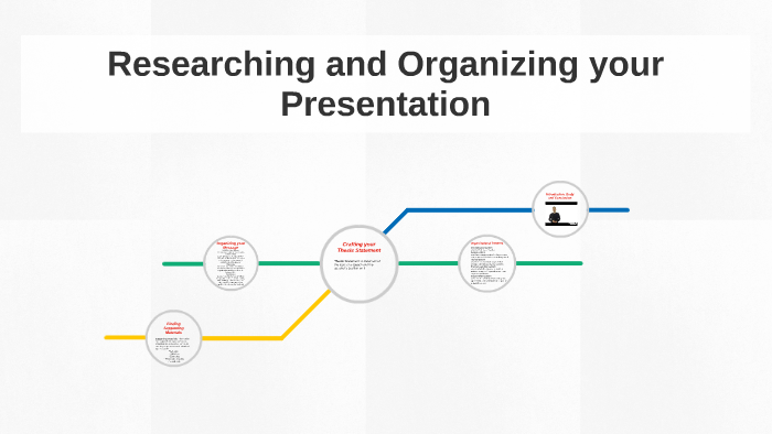 Researching and Organizing your Presentation by Brandon Clevenger on Prezi