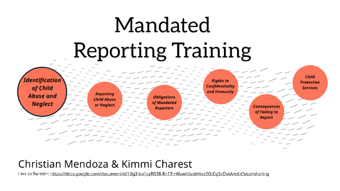 Mandated Reporting Training Module by christian Mendoza on Prezi