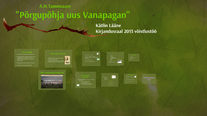 Põrgupõhja uus Vanapagan by Kätlin Lääne on Prezi
