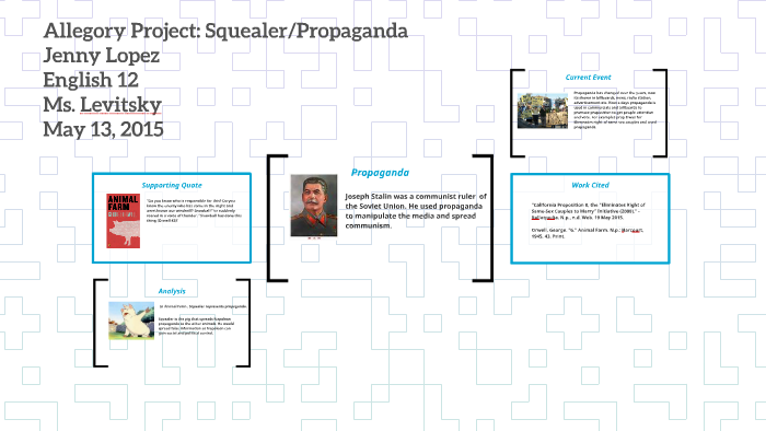 Allegory Project: Squealer/Propaganda by jenny lopez on Prezi