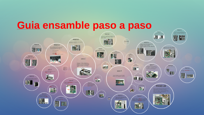 Guia ensamble paso a paso by Carlos Montesinos