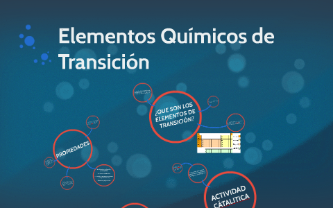 Elementos Químicos de Transición by Giancarlo Sanchez on Prezi