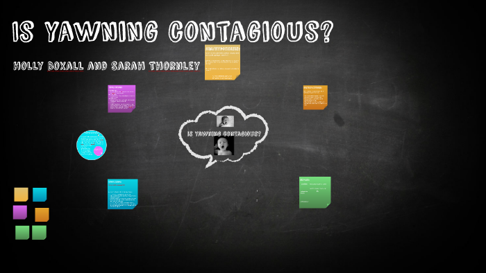 Is yawning contagious? by Sarah Thornley