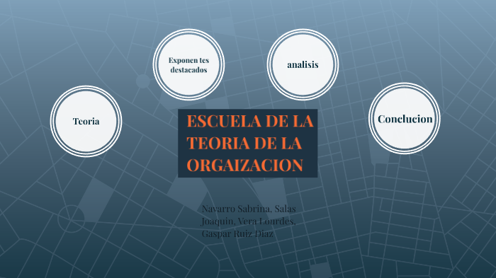 Escuela De La Teoría De La Organización By Gaspar Ruiz Diaz