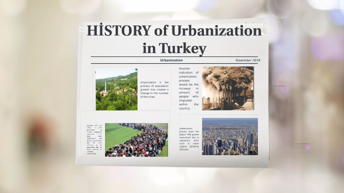 History of Urbanization in Turkey by Havva Çimşir on Prezi