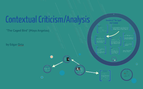 Contextual Criticism/Analysis of "I Know Why The Caged Bird by edgar ...