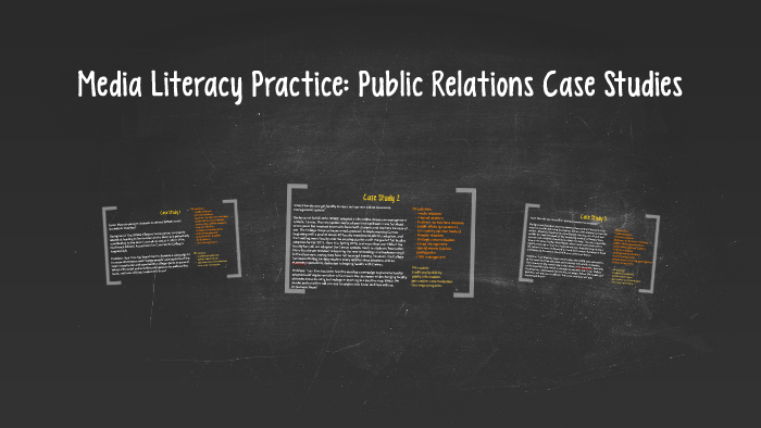 Public Relations Case Studies by Lauren Danner
