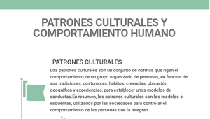 infografia de los patrones culturales by Karen Maldonado Rivas on Prezi ...