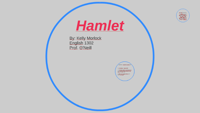 Hamlet by kelly morlock