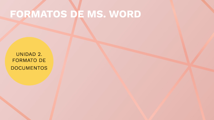 FORMATOS DE MS. WORD by duvier cardenas on Prezi