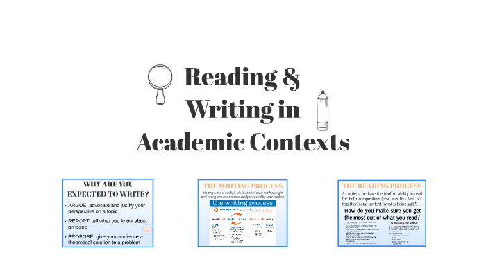 Reading & Writing in Academic Contexts by Rebekah Grado on Prezi