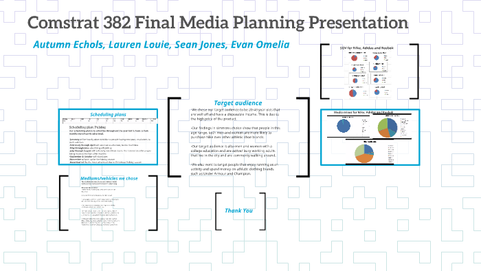 Comstrat 382 Final Media Planning Presentation by Autumn Echols on Prezi