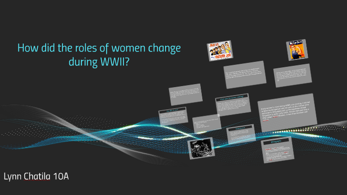 How did the roles of women change during WWII by Lynn Chatila on Prezi