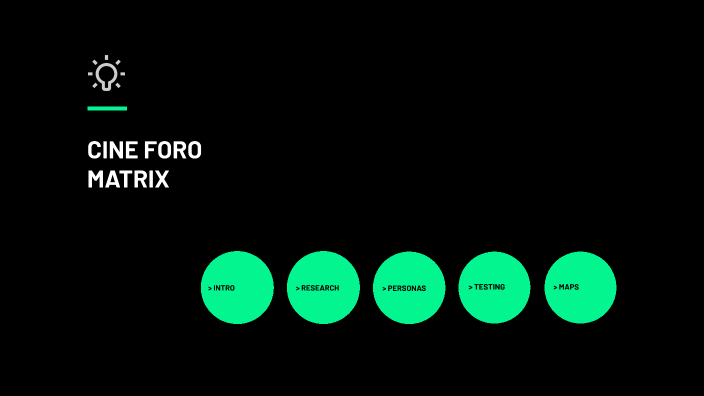CINE FORO MATRIX by Juan Sebastián Quejada on Prezi