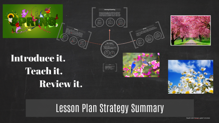 Lesson Plan Strategy Summary by Whitney Jackson on Prezi