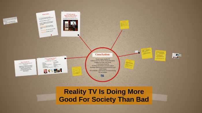 Reality TV Is Doing More Good Than Bad for Society by Alana Cohen on Prezi