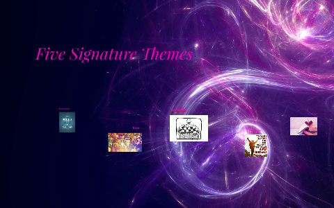 Five Signature Themes by Andrea Diaz on Prezi