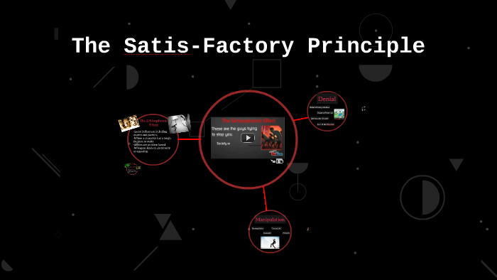 The Satis-Factory Principle by Aaraphi Selva on Prezi