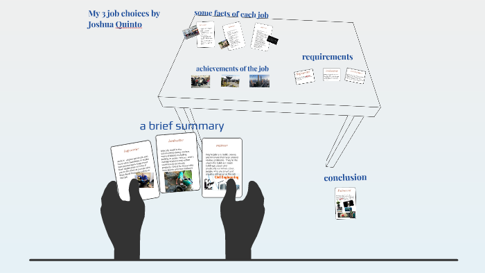 3 jobs to consider by joshua quinto on Prezi