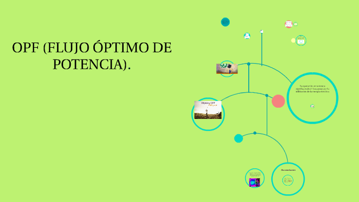 OPF (FLUJO ÓPTIMO DE POTENCIA). by luis sosa palma on Prezi