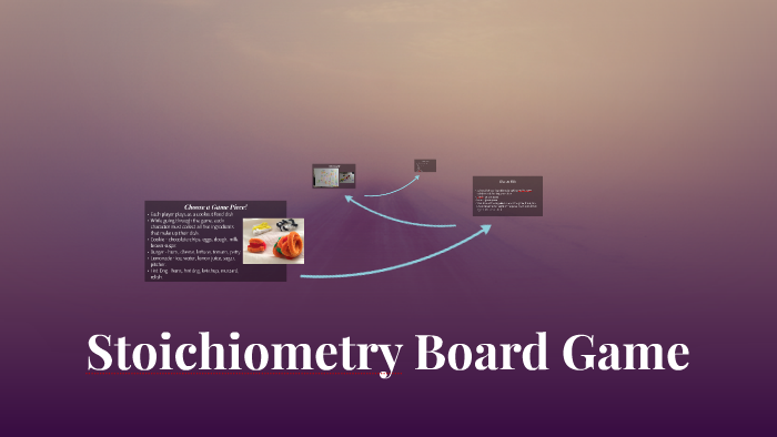 Stoichiometry Board Game by cameron dyani on Prezi