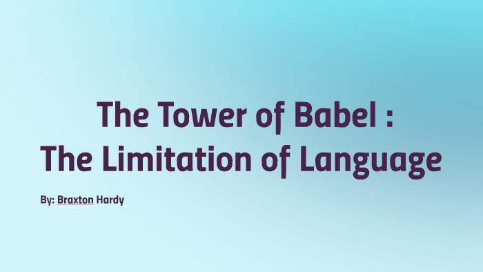 Theory of Knowledge by Braxton Hardy on Prezi