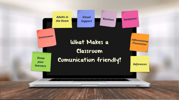 Communication Friendly Classrooms by Liz Minchington on Prezi