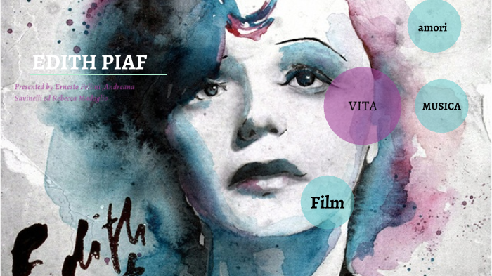 Edith Piaf per ricerca francese by ernesto pellini on Prezi