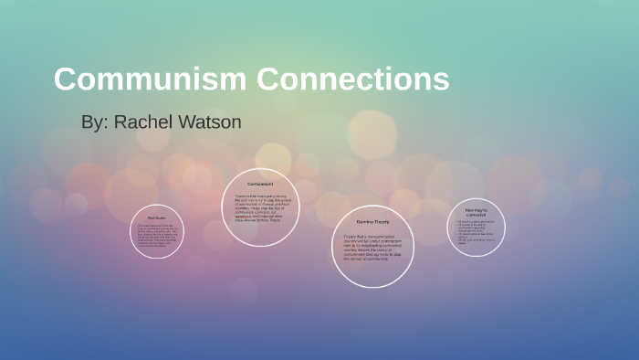 Communism connections by Rachel Watson on Prezi