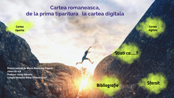 Cartea romaneasca, de la prima tiparitura la cartea digitala by Ana ...