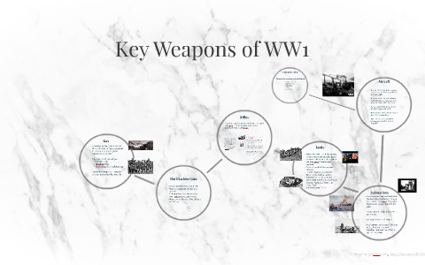 Key Weapons of WW1 by J. Broomer