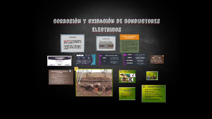 corrosión y oxidación de conductores electricos by Angie Carrasco on Prezi
