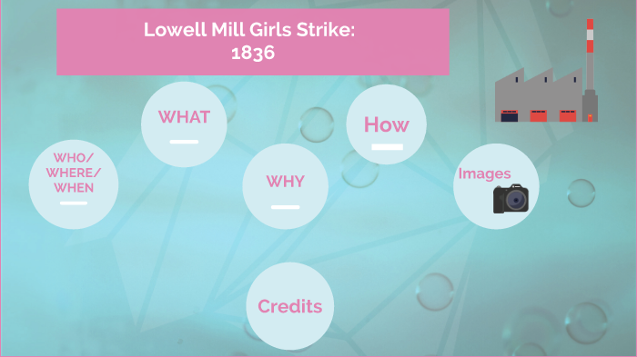 Lowell Mill Girls Strike 1836 by Chloe Wotton on Prezi