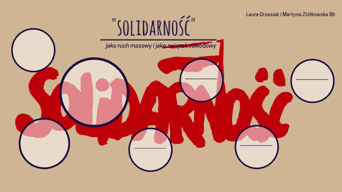 "Solidarność" jako ruch masowy i jako związek zawodowy by Laura ...